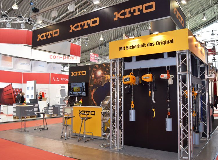 Kito Crosby Germany GmbH: Erfolgreich auf der LogiMAT 2017 — Kito ...